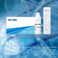 China 2 Years Shelf Life One Step Syphilis Test Cassette CE Certified High Accuracy Test Kit for sale