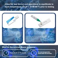 China Highly Sensitive and Accurate H.pylori Ab Antibody Rapid Test Cassette For Health Test for sale