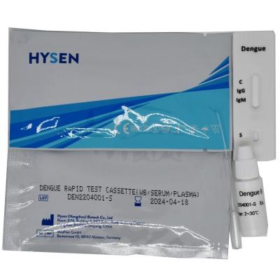 China Medical Dengue Rapid Test Kit Accurate and Easy to Storage 2 30 C Result Time 15 Mins for sale