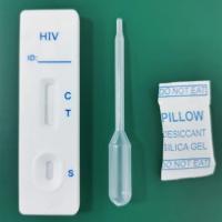 China CE Approved Hiv-syphilis Hiv One Step Rapid Test Cassette Test Kits for Home Hospital for sale