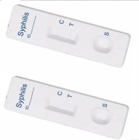 China HIV Test Kit Hysen Medical Professional Dual Test for HIV and Syphilis WB/S/P Specimen for sale
