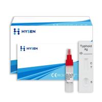 China High Accuracy Typhoid Test Kit Plastic Typhoid Antigen Cassette for Home at Competitive for sale