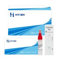 China High Accuracy Typhoid Test Kit Plastic Typhoid Antigen Cassette for Home at Competitive for sale