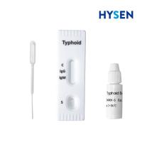 China Vitro Diagnostic Reagent Typhoid IgM IgG Antigen Rapid Test Kit Cassette with 2 Years Shelf Life for sale