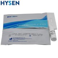 China CE Certified One Step Self Testing HCV Antibody Hotgen Rapid Test Strip Cassette 2 Years Shelf Life for sale