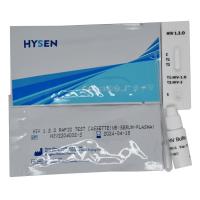 China WB/S/P Specimen Home Testing HIV 1 2 Rapid Test Kit for Early Detection and Diagnosis for sale