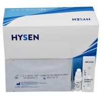China WB/S/P Specimen Home Testing HIV 1 2 Rapid Test Kit for Early Detection and Diagnosis for sale