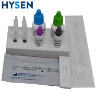 China Plastic Dengue Rapid Strep A Antigen Throat Swab Test Kit CE Certified for In Vitro Diagnostic for sale
