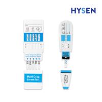 China Manual Power Source 10 Panel Drug Test Rapid Test Card for Multi-drug Screen Testing for sale