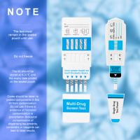 China Manual Power Source 10 Panel Drug Test Rapid Test Card for Multi-drug Screen Testing for sale