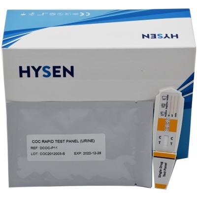 China CE Certified One Step Urine Drug Test Kit for COC Detection in Professional Settings for sale