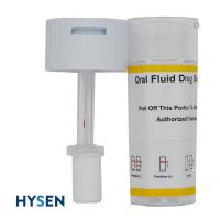 China Oral Fluid Multi 6 in 1 DOA Test Kit Class II Colloidal Gold One Step Saliva Drug Test for sale
