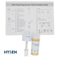 China CE and ISO Approved One Step Drug Screen Test Cup High Accuracy Saliva Diagnosis 6 in 1 for sale