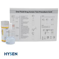 China CE and ISO Approved One Step Drug Screen Test Cup High Accuracy Saliva Diagnosis 6 in 1 for sale