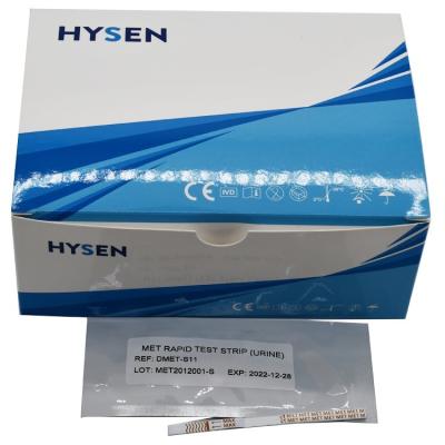 China High Precision MET URINE Drug Test Strip for Drug Abuse Testing Class II Instrument for sale