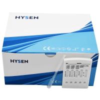 China Colloidal Gold Plastic DOA Drug Testing Cassette for BZO BAR BUP COC THC MTD MET MOP MOR for sale