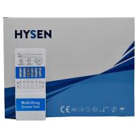 China CE Certified Drug Abuse Test Kit 6-in-1 Multi-Drug Test Card Rapid Drug Testing for sale