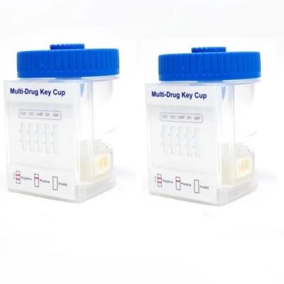 China Hysen Dmet-c11drugtest Kit One Step Multi Drug Test Cup for Professional Blood Testing for sale