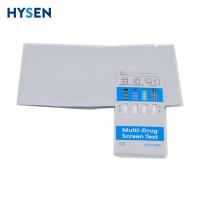 China CE Certification Hysen Drug Test Kits For 4 Panel 9 In 1 Thc Coc Amp Testing Doa Test for sale