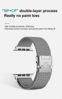 China Soft, Skin-friendly Stainless Steel Watch Band for sale