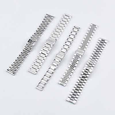 China Rainbow Metal Stainless Steel Watch Band for sale