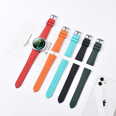China Vertical-Grain FKM Rubber Strap · Compatible With Smartwatches | Customizable Logo And Sizes - Wholesaler SHX With Fast Shipping for sale