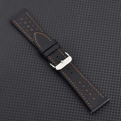 China Unisex, Quick-release Spring Clip, Vintage Leather Strap for sale