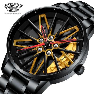 China Men's Quartz Watch–Skeletonized 3D Hydraulic Movement for sale
