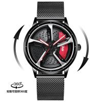 China Men's Quartz Watch–Skeletonized 3D Hydraulic Movement for sale