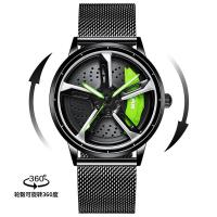 China Men's Quartz Watch–Skeletonized 3D Hydraulic Movement for sale