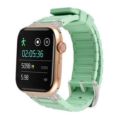 China Waterproof Silicone Watch Strap · 18mm~22mm In Stock, Custom Sizes Also Available | Minimum Order Quantity 10 - SHX for sale