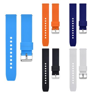China SHX-782 Waterproof Silicone Strap With Fine Line Texture | Customizable Logo for sale