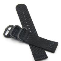 China Linen-feel Nylon Strap · 18/20/22/24mm for sale
