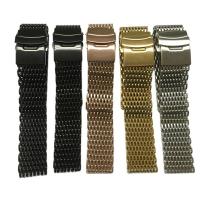 China Shark Mesh Watch Strap · Customizable Colors And Logos for sale