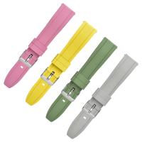 China SHX-915 Stylish FKM Rubber Watch Strap · Customizable Logo | OEM/ODM for sale