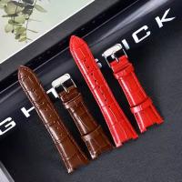 China Bamboo-textured Genuine Leather Strap for sale