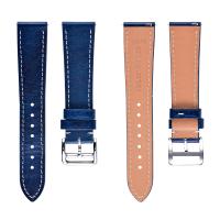 China Vintage Blue Genuine Leather Strap for sale