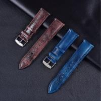 China Retro-style Patent Leather Watch Straps-OEM for sale