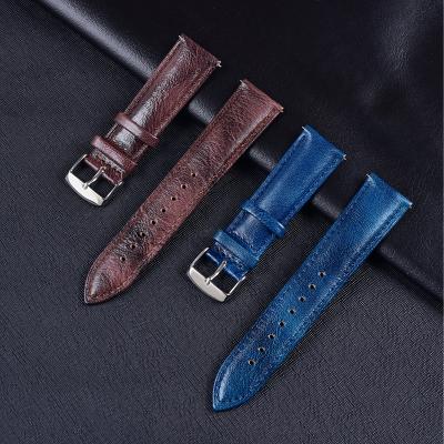 China Retro-style Patent Leather Watch Straps-OEM for sale