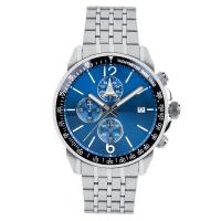 China Men's Stainless Steel Quartz Watch – 5ATM Water Resistant for sale