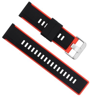 China High-gloss Edge Rectangular Silicone Watch Band · Customizable Logo And Colors | OEM/ODM - SHX for sale