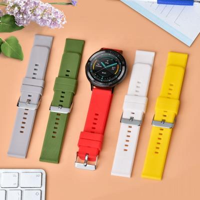China Twill Silicone Watch Strap · Customizable Logo And Colors | OEM/ODM - SHX for sale