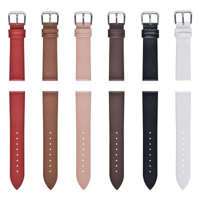 China Retro Multi-Color Genuine Leather Watch Strap for sale