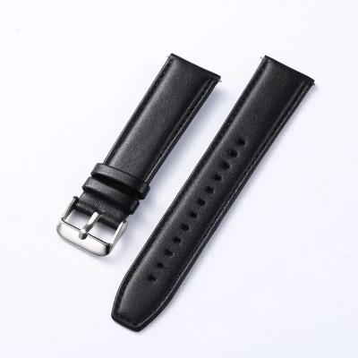 China Polished Genuine Leather Watch Strap for sale