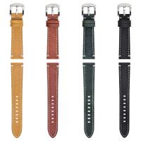 China Custom Soft Satin-Finish Leather Watch Strap for sale