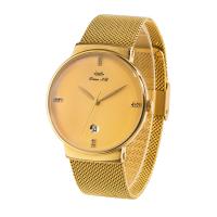 China Gold/Silver Men's Quartz Watch · 5ATM Water Resistance for sale