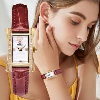 China Luxury Square Quartz Watch For Women · CE/ROHS Certified for sale