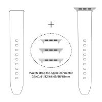 China Solid Color Smartwatch Silicone Strap · Silky Smooth Feel | Customizable Logo And Colors - China Wholesaler SHX for sale