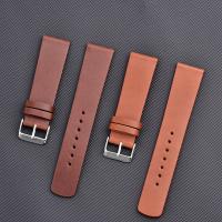 China Soft, Glossy Calfskin Leather Strap for sale