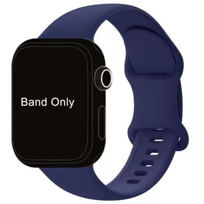 China Ultra-thin Buckle Sports Silicone Watch Band · Compatible With Apple Watch Series | Customizable Size And Logo - OEM/ODM for sale